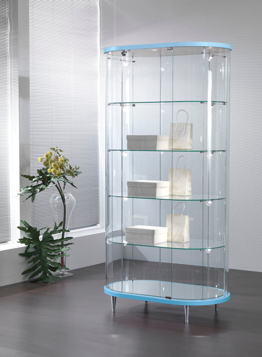Round and Curved Display Cabinets – Display Cabinets Direct