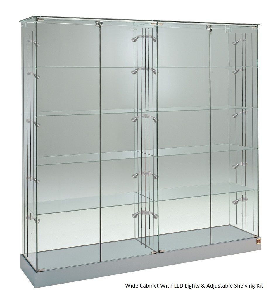 Premier 201 Hexagonal Rotating Showcase – Display Cabinets Direct