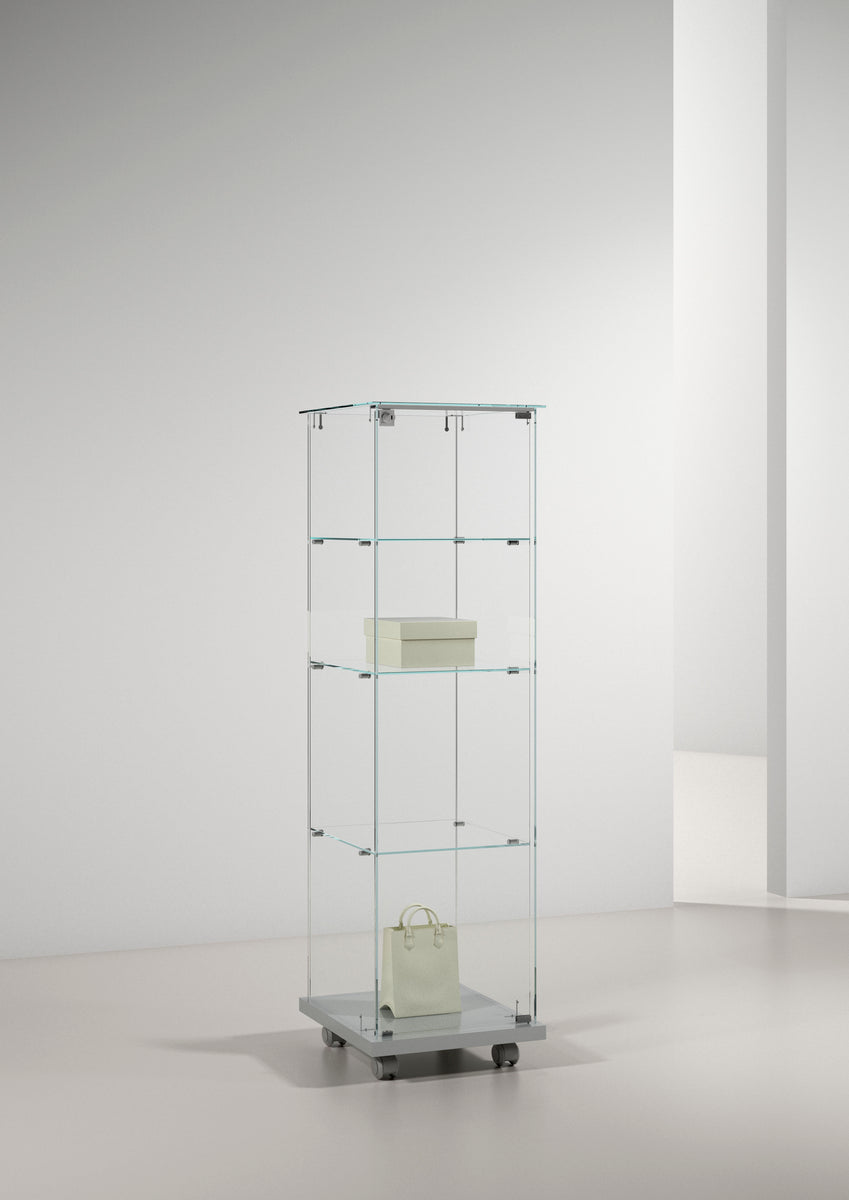 Premier Lite 4.14 Narrow Display Showcase – Display Cabinets Direct