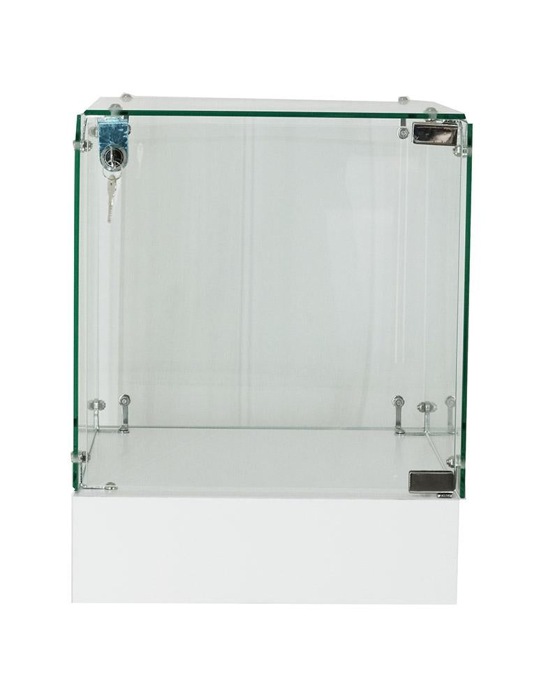 SOLARIS 350 x 350 x 450mm Counter Top Cube – Display Cabinets Direct