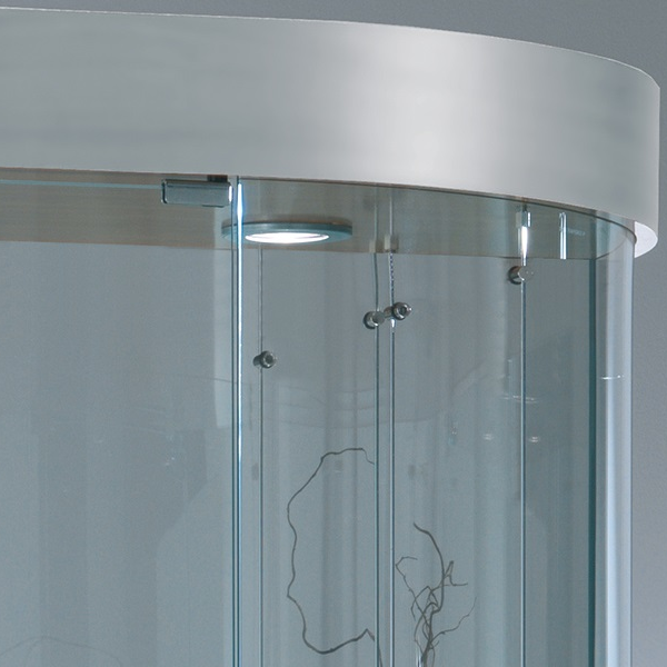 Half Oval Glass Display Showcase – Display Cabinets Direct