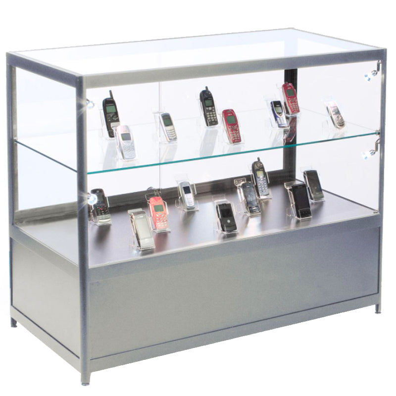 Element Aluminium Shop Storage Counter (120cm wide, 50cm deep ...