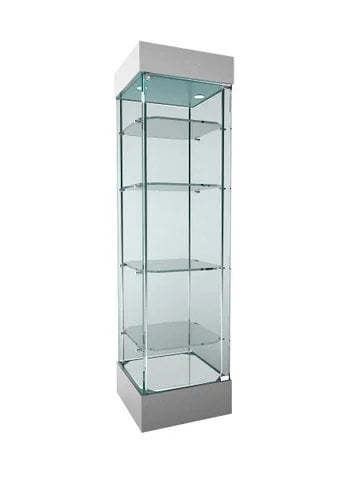 Clarion 46cm Square Frameless Showcase – Display Cabinets Direct