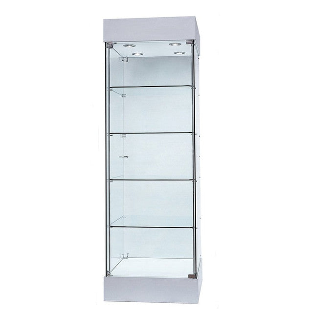 Clarion 60cm Square Frameless Showcase – Display Cabinets Direct