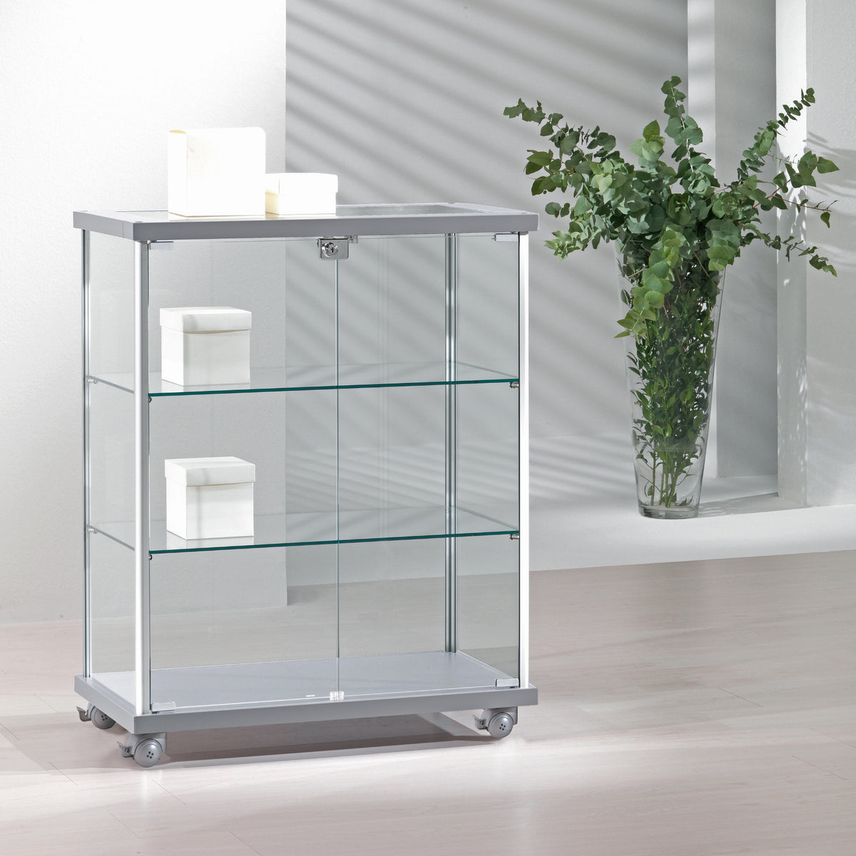 Small Glass Display Counter 73B – Display Cabinets Direct