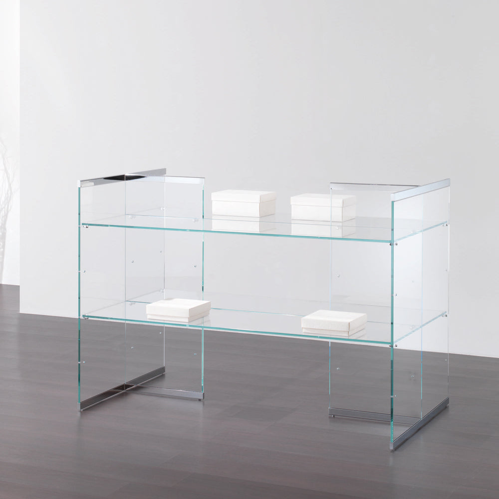 GlasSystem GS17 Low Display Unit – Display Cabinets Direct