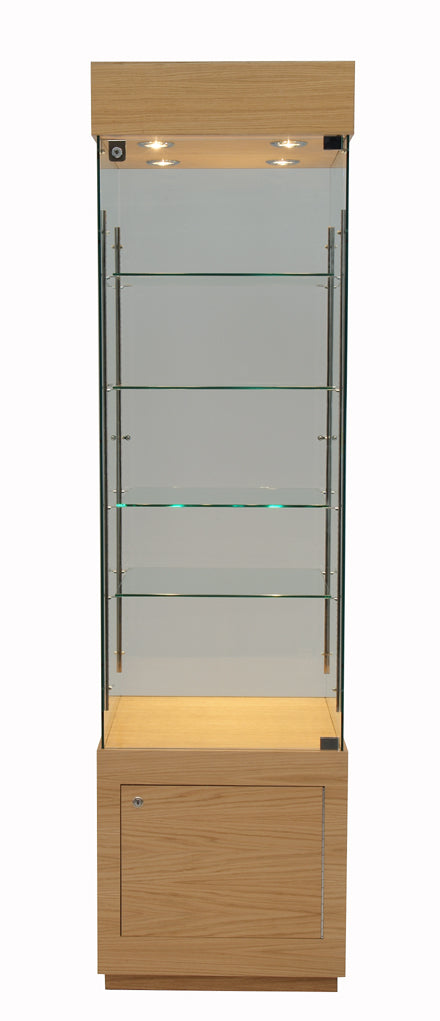 Craftsman Square Storage Showcase – Display Cabinets Direct