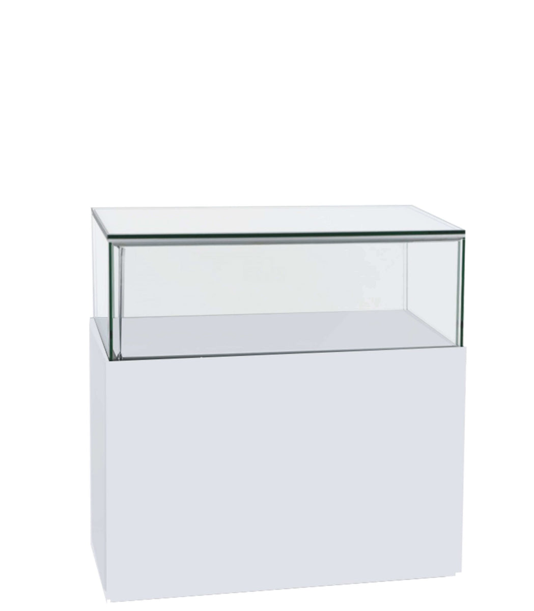 Virtuoso Glass Display Plinth 1200 wide – Display Cabinets Direct